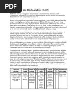 FMECA Example | PDF | Mechanical Engineering