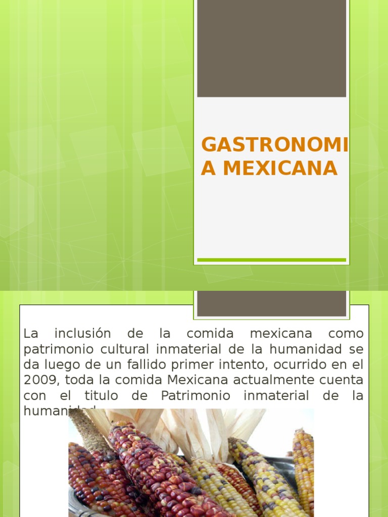 Gastronomia Mexicana | PDF