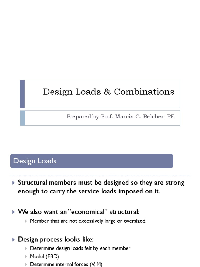 Load Combinations | Download Free PDF | Structural Load | Mechanical ...