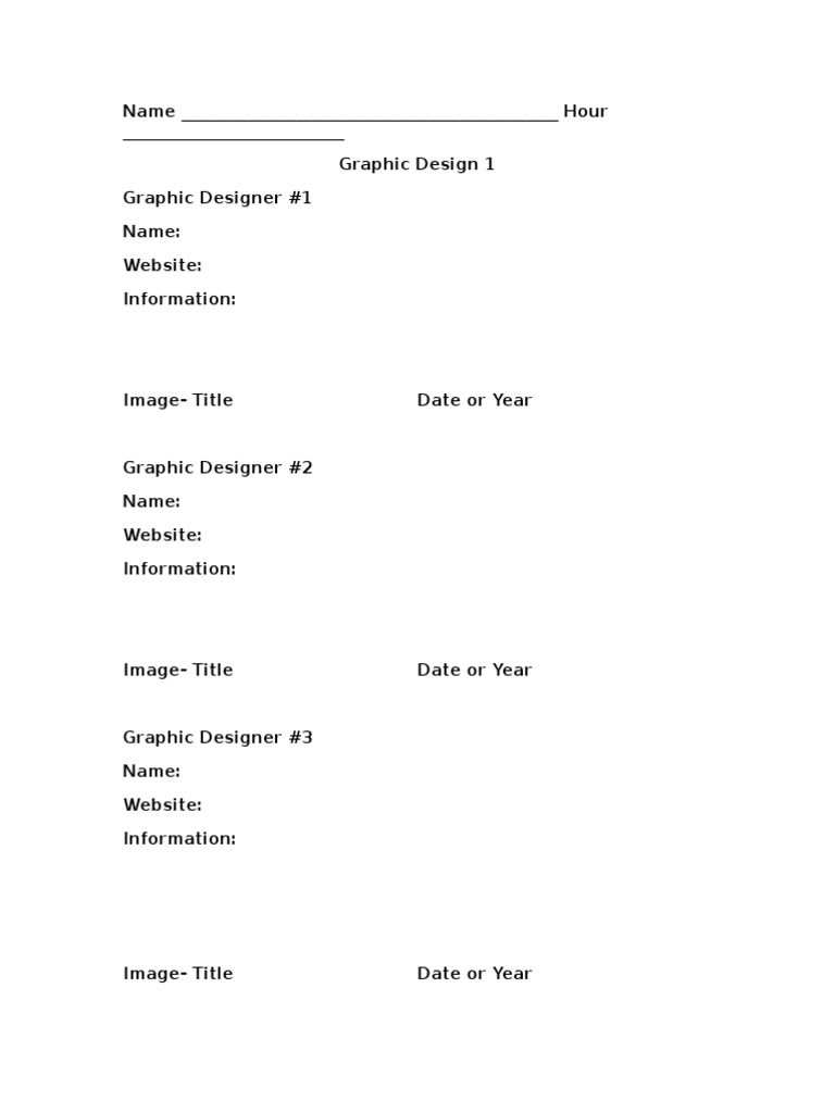 3 Graphic Designers | PDF