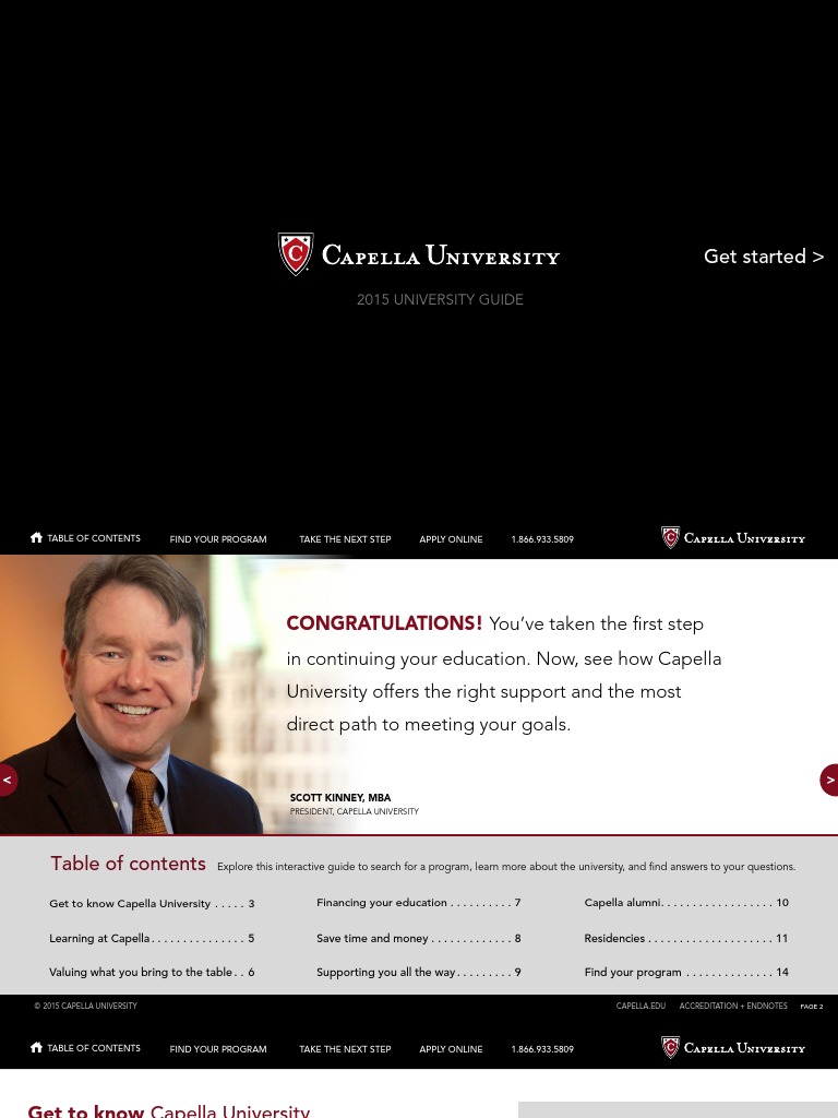 Capella University Guide | PDF | Professional Certification | Licensure