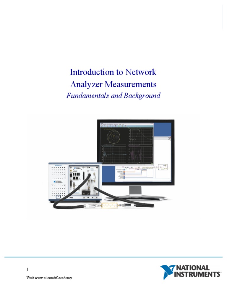 Introduction To Network Analyzer Measurements | PDF | Analog To Digital ...