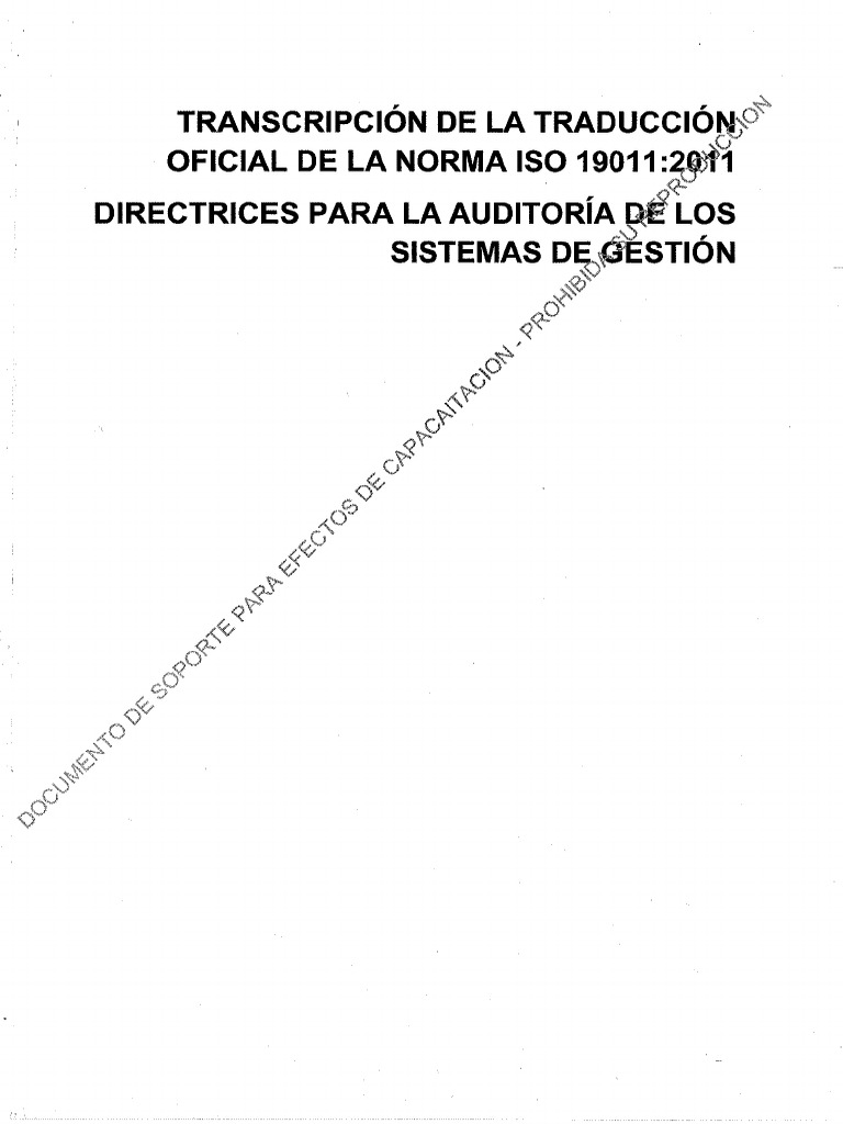 Iso 19011-2011 | PDF