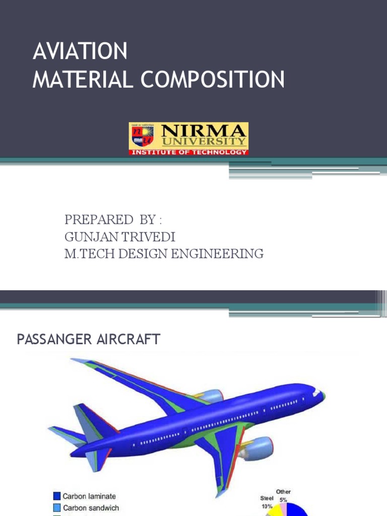 Aircraft Material Composition | PDF | Fiberglass | Composite Material