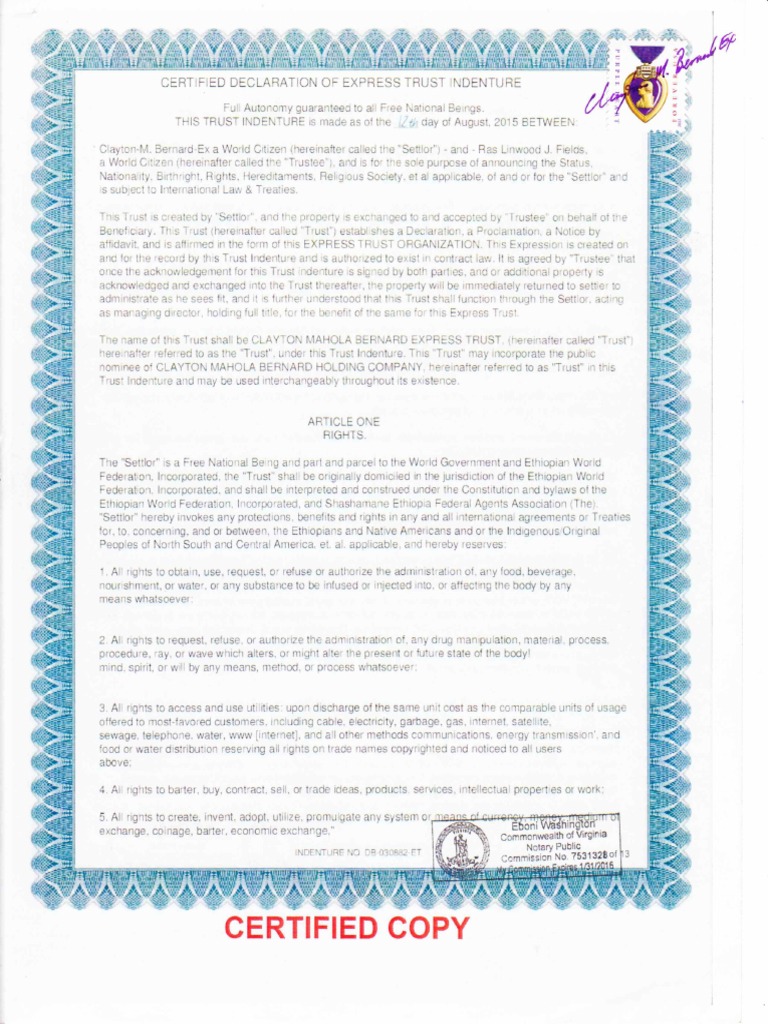 Express Trust | PDF