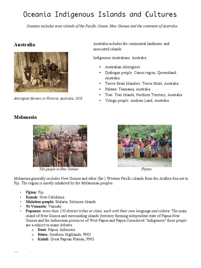 Polynesia List | PDF | Social Science | Religion & Spirituality