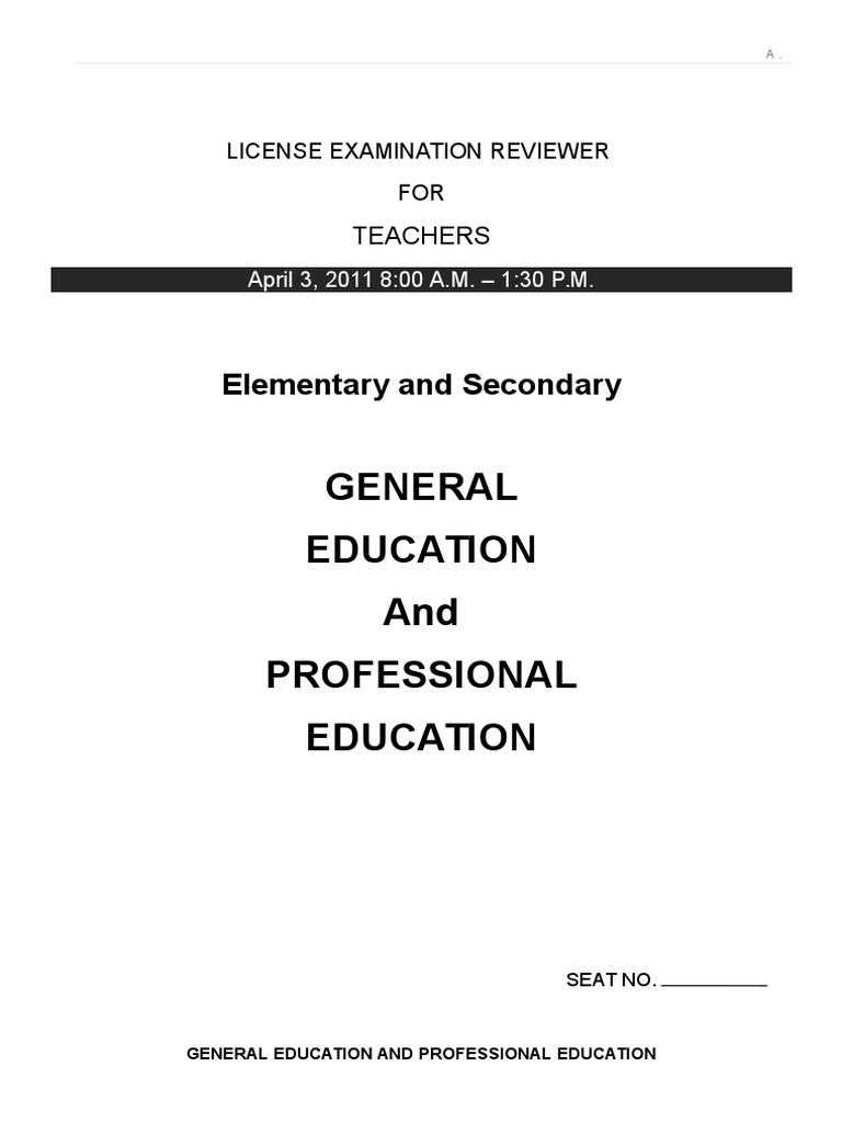 GEN ED Reviewer | PDF