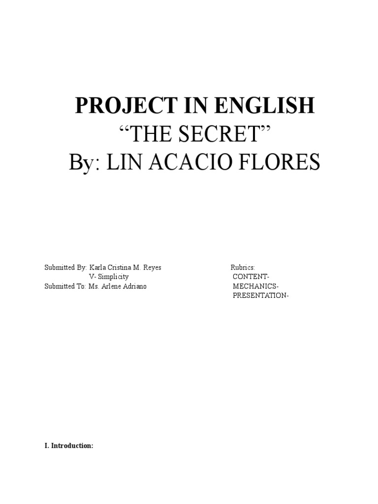 The Secret | PDF
