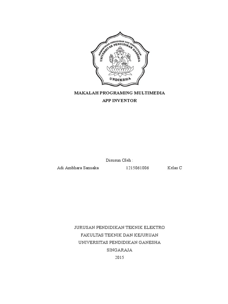 Makalah App Inventor | PDF Makalah App Inventor | PDF