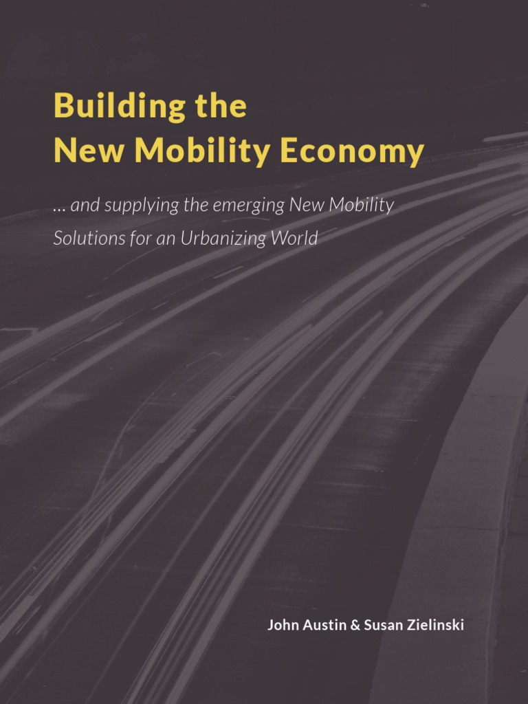Building The New Mobility Economy | PDF | Transport | Public Transport