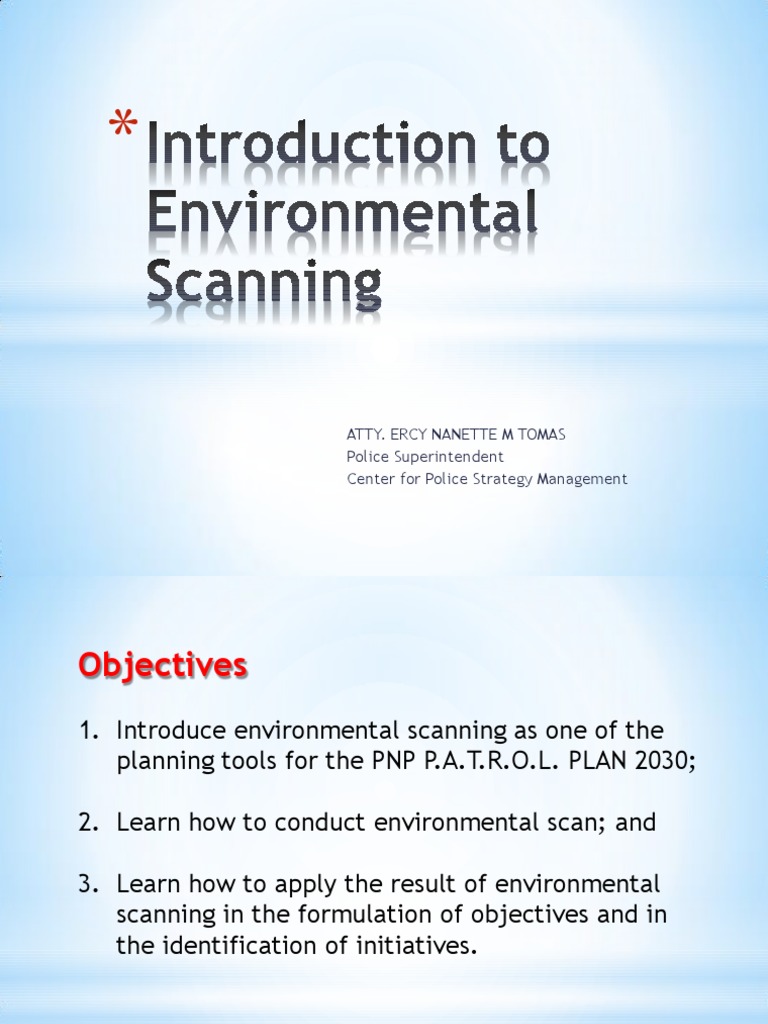 MODULE 5 (Environmental Scanning) | PDF | Economics | Economies