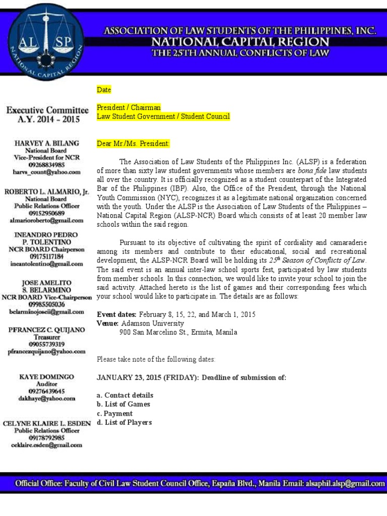 Invitation Letter | PDF | Government | Government Information