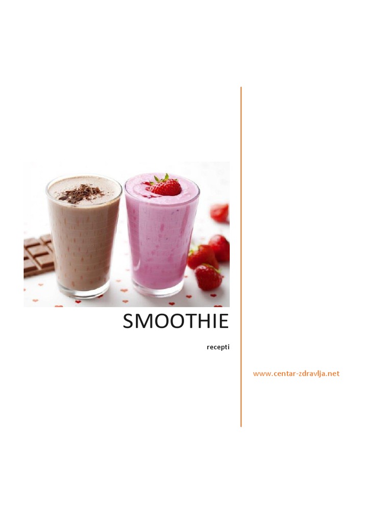 Recepti Smoothie | PDF