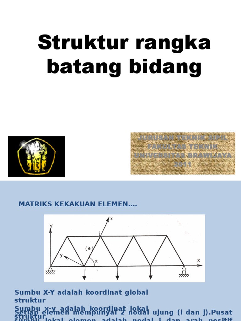 Struktur Rangka Batang Bidang | PDF