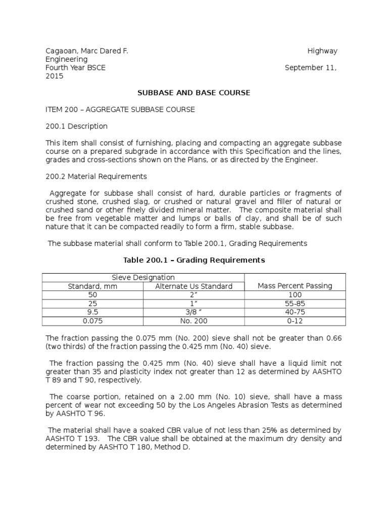 Item 200 | PDF | Materials | Engineering