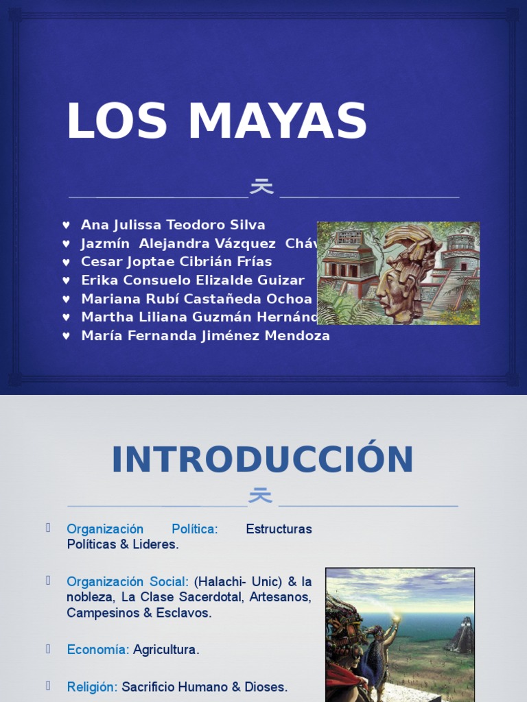 LOS MAYAS Exposicion | PDF | Civilización maya | Sacerdote
