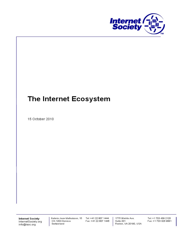 Internet Model | PDF