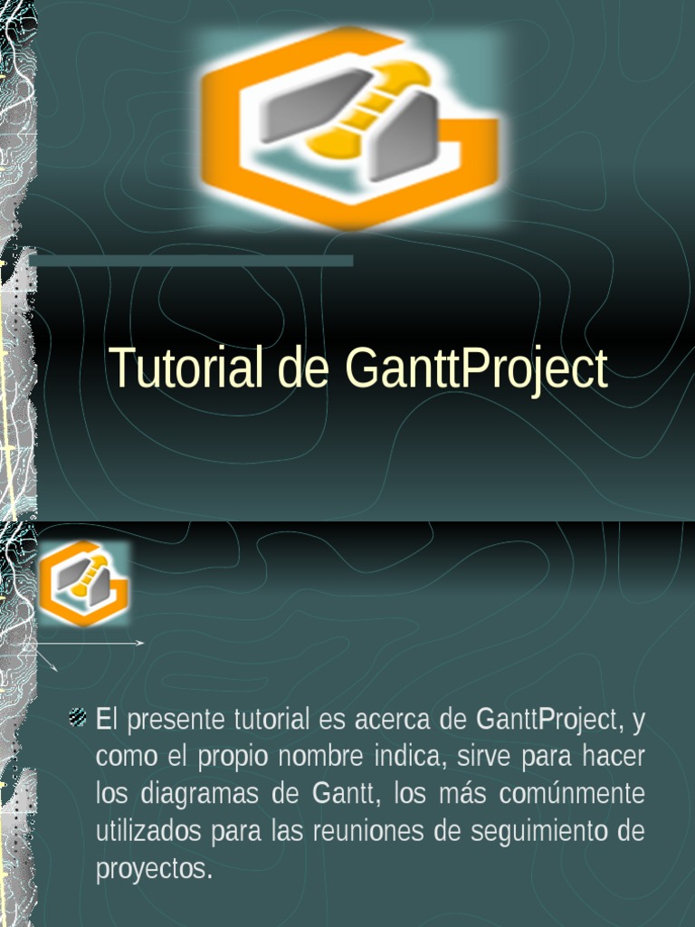 Tutorial GanttProject | PDF | HTML | Software