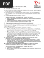 MDX 20-Point Grading Scale Guide | PDF | Academia
