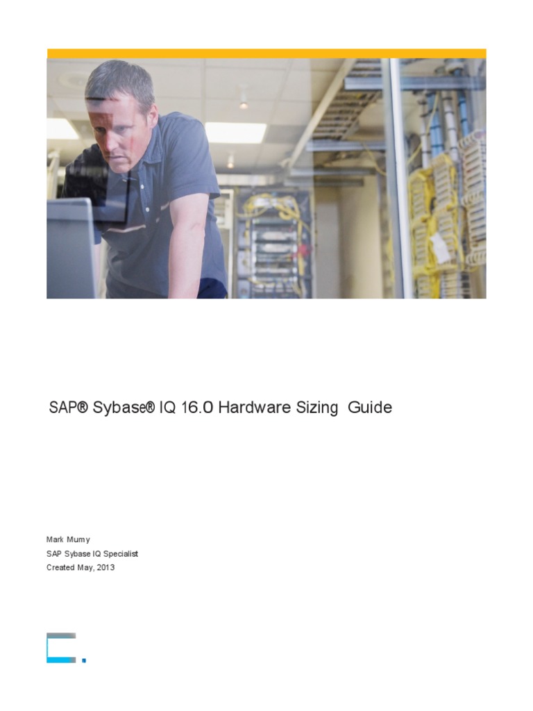 SAP Sybase IQ 16 Hardware Sizing Guide | PDF | Computer Data Storage ...