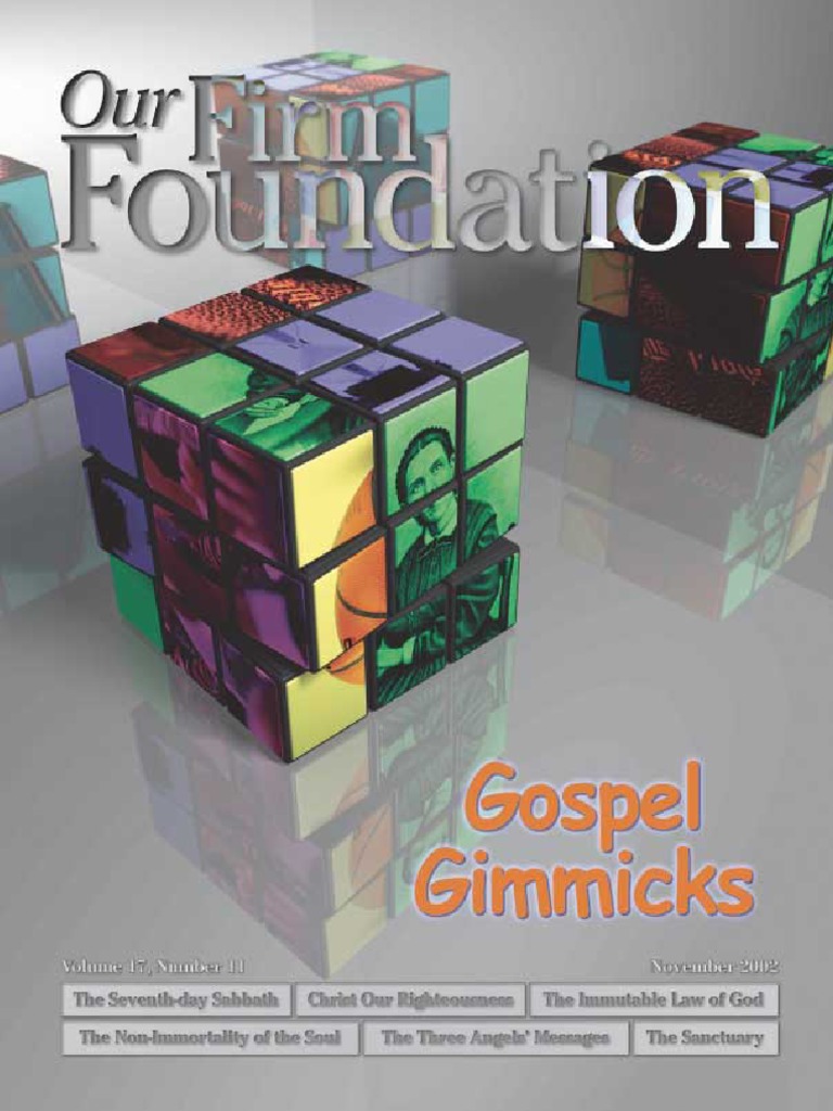 Our Firm Foundation | PDF | Justification (Theology) | Grace In ...