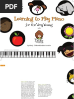 Piano Lesson 1 For Kids | PDF
