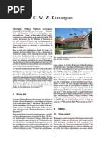 Dr. C.W.W. Kannangara: Education Reformer | PDF