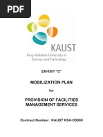 Project Mobilisation Schedule/ Checklist | PDF | Business