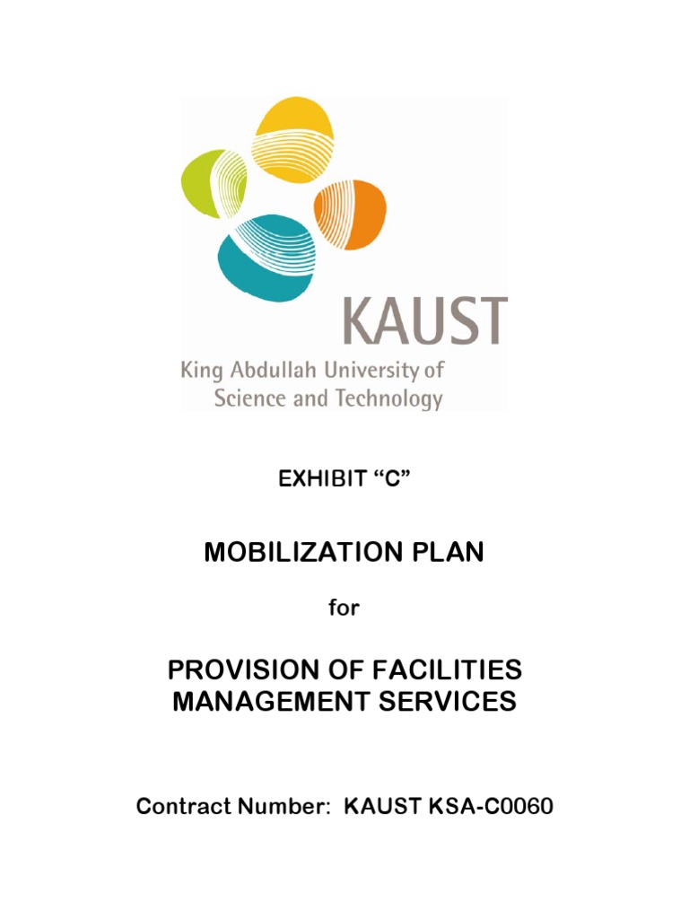 C - FM - Mobilization Plan - Mar 18 09 - PDF | PDF