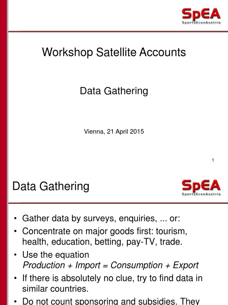 Workshop Satellite Data Gathering | PDF | Value Added | Correlation And ...