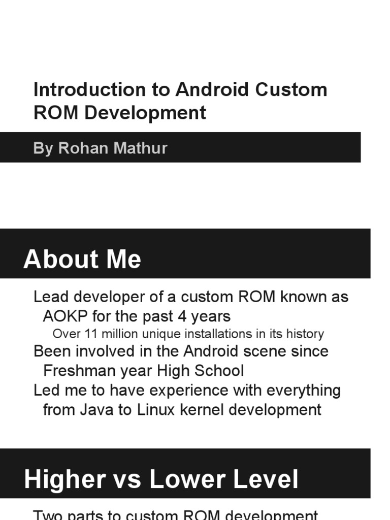 Introduction To Android Custom ROM Development - Illinois Splash ...
