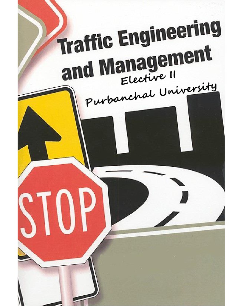 Traffic Engineering Management Course | PDF | Traffic | Highway