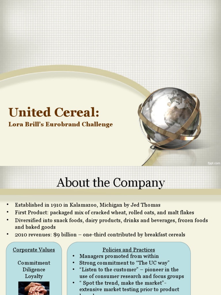 United Cereal | Brand | Marketing