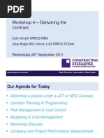 NEC3 ECC Contractor Form Templates V1-02 | Government | Politics