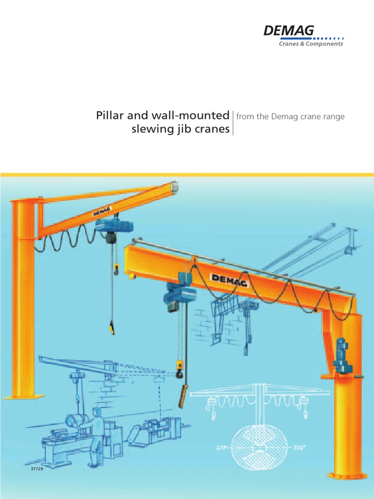 Jib Cranes Demag | PDF | Crane (Machine) | Screw