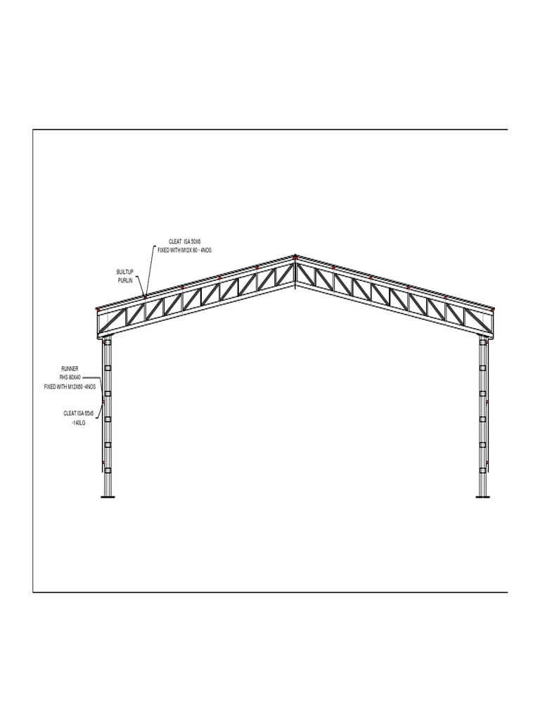 Cleat Isa 50X6 Fixed With M12X 80 - 4nos | PDF