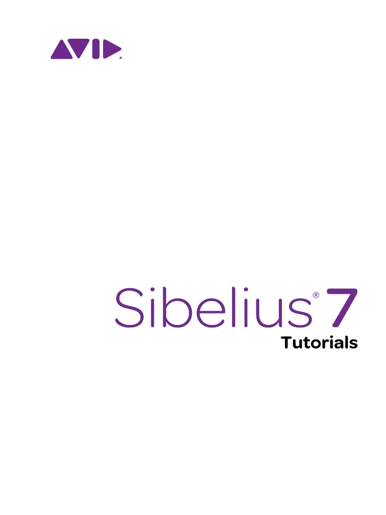 Sibelius Tutorials | PDF | Computer Keyboard | Keyboard Shortcut