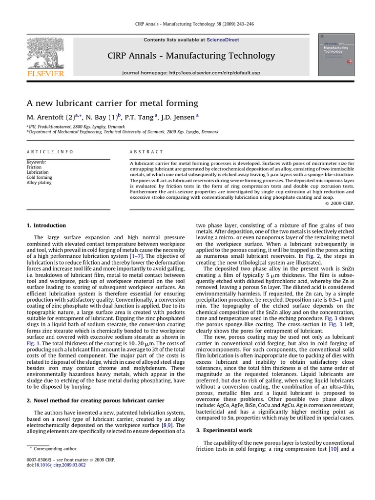 CIRP Annals - Manufacturing Technology 58 (2009) 243-246 | PDF ...