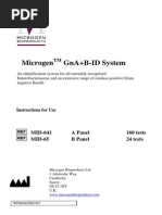 Microgen GN-ID System Overview | PDF | Nitrate | Pseudomonas
