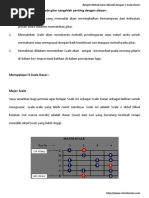 Jenis Jenis Scale Pada Gitar | PDF