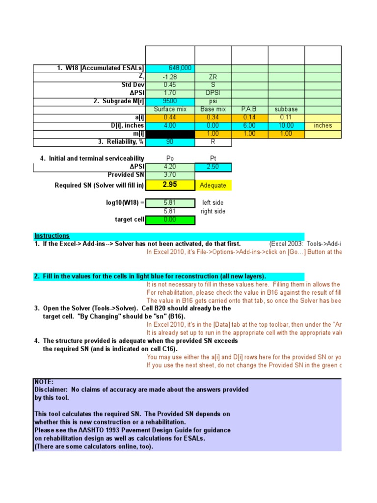 Flexible Pavement Design Tool | PDF | Civil Engineering | Transport