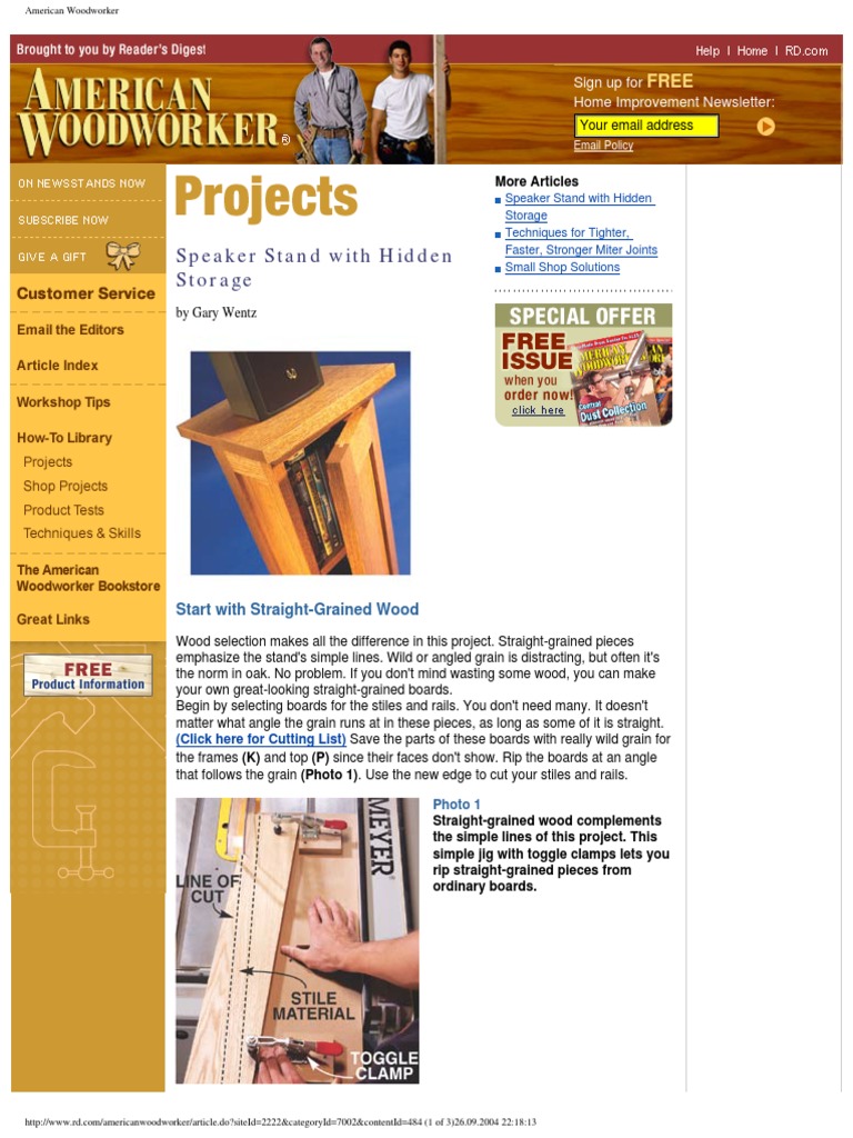 [Woodworking Plans] American Woodworker Projects.pdf | Cabinetry | Knife