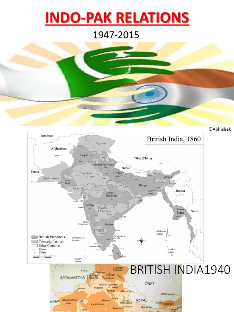 Indo-Pak Relations | PDF | India–Pakistan Relations | Partition Of India