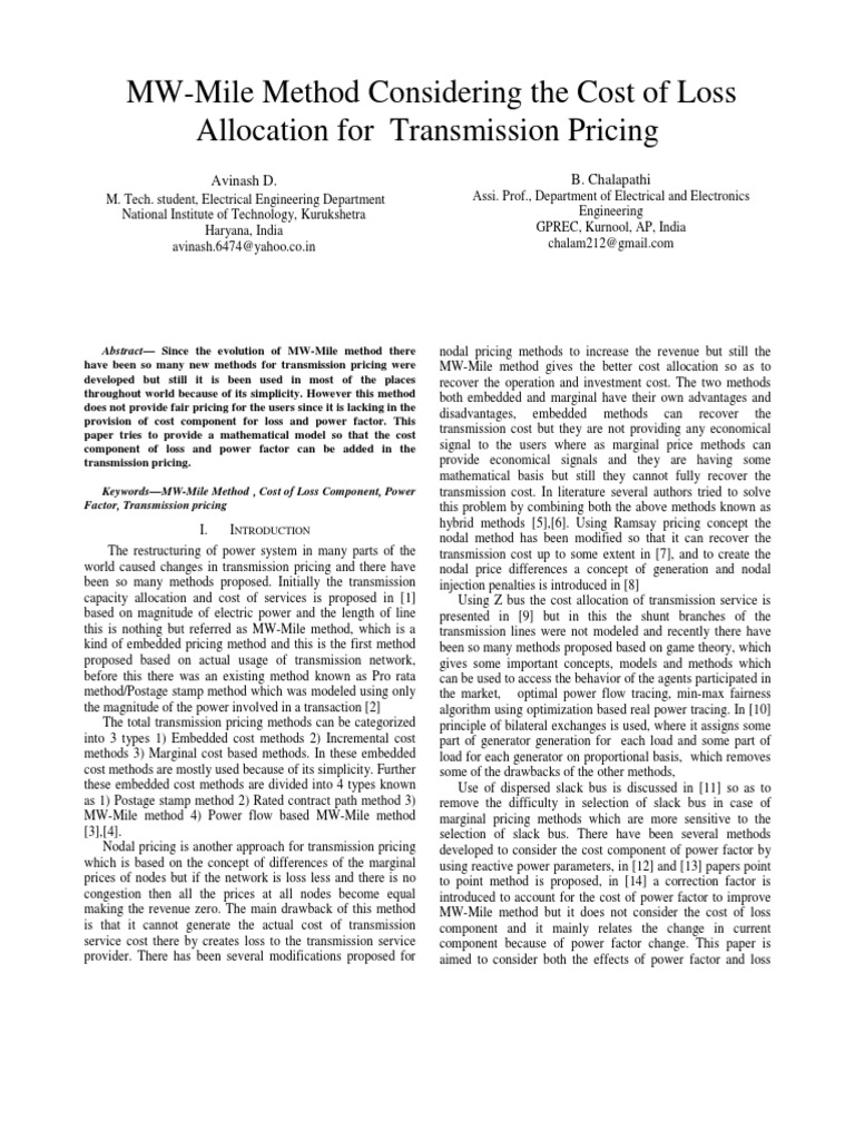MW Mile Method | PDF | Physics | Power (Physics)