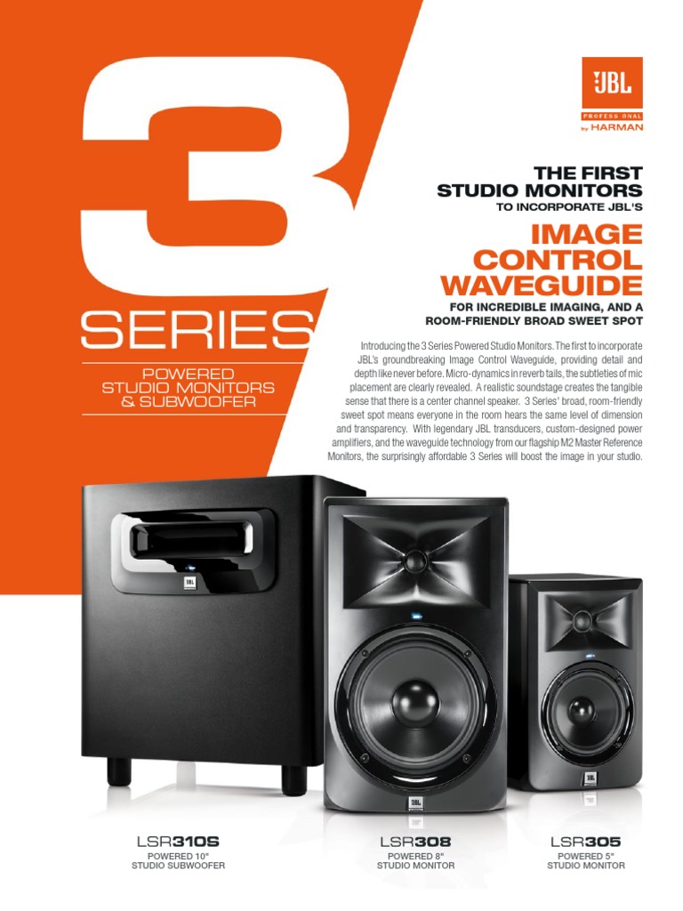 JBL LSR-305 | Loudspeaker | Waves