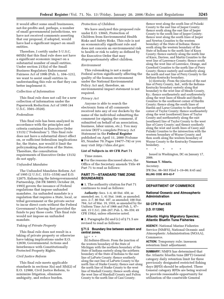 Rule: Fishery Conservation and Management: Alaska Fisheries of ...