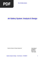 Art Gallery Management System UML Diagram | PDF | Use Case | Areas Of ...