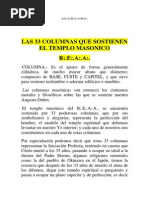 La Columna J Del Compañero Masón | PDF | Masonería | Templo en jerusalén