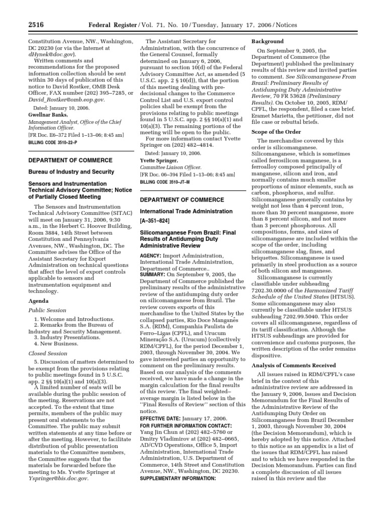 Notice: Meetings: Sensors and Instrumentation Technical Advisory ...