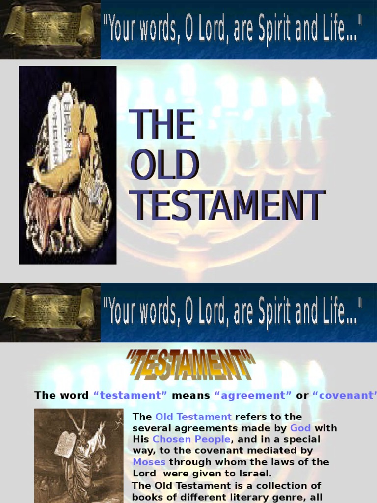 Old Testaments | Old Testament | Torah